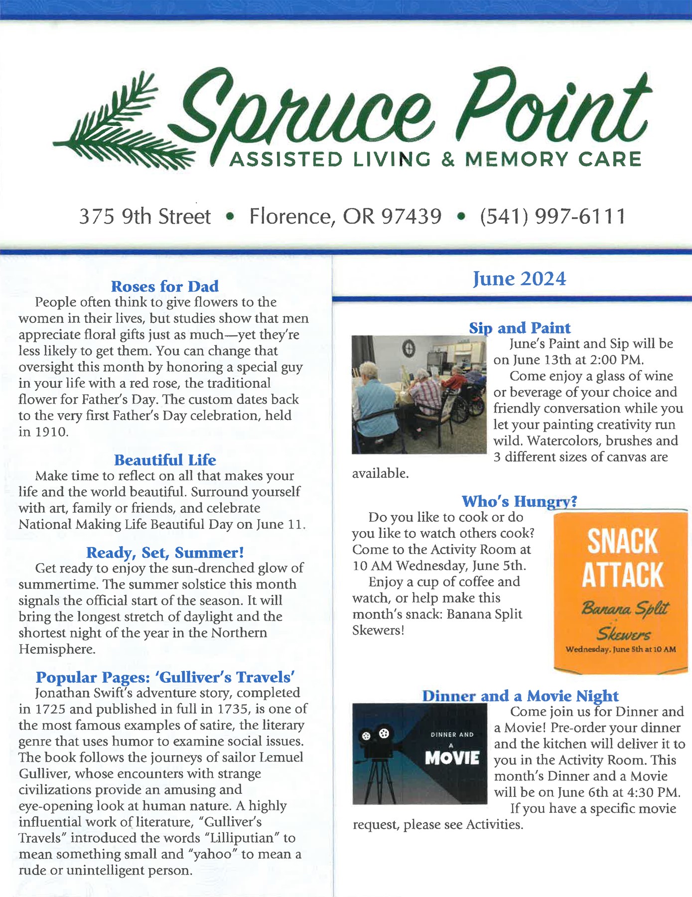 Lifestyle & Engagement | Spruce Point