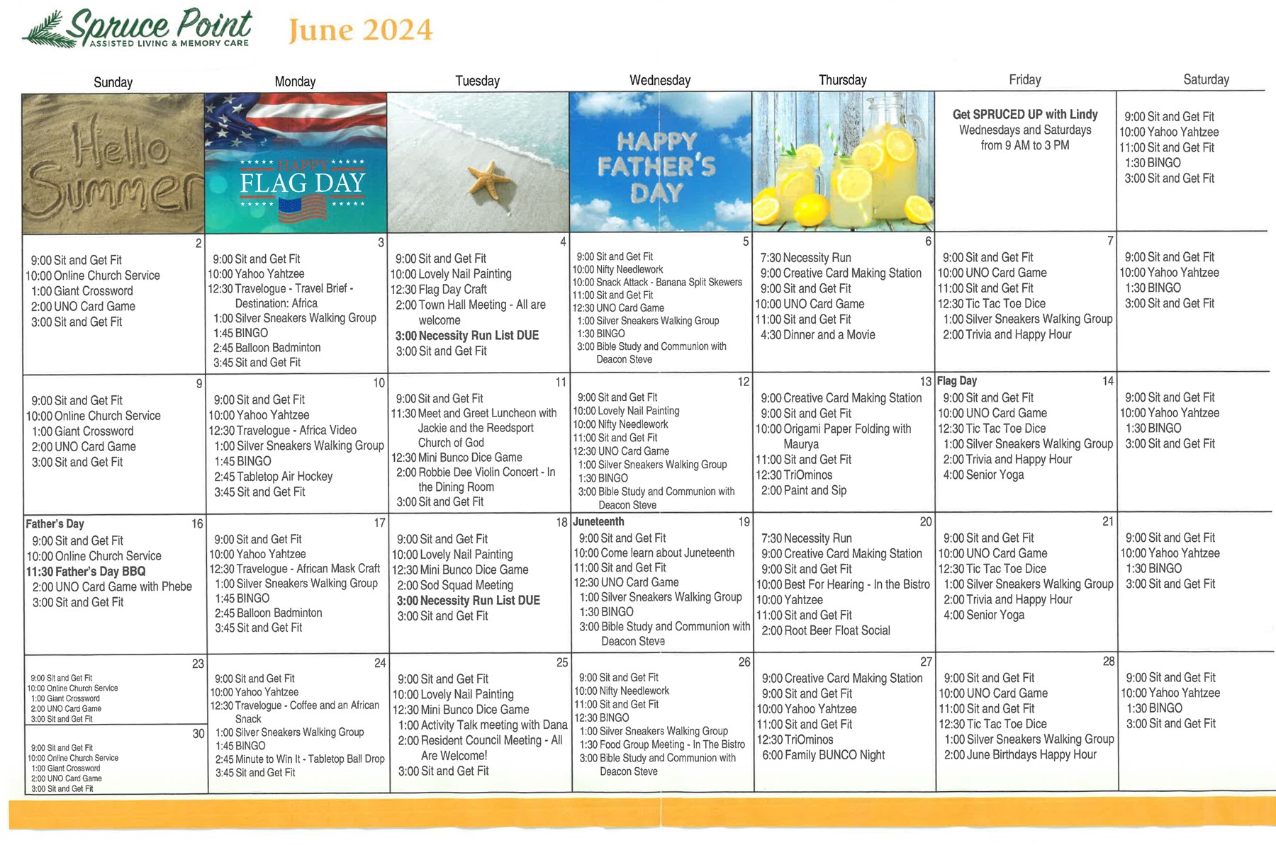 Lifestyle & Engagement | Spruce Point